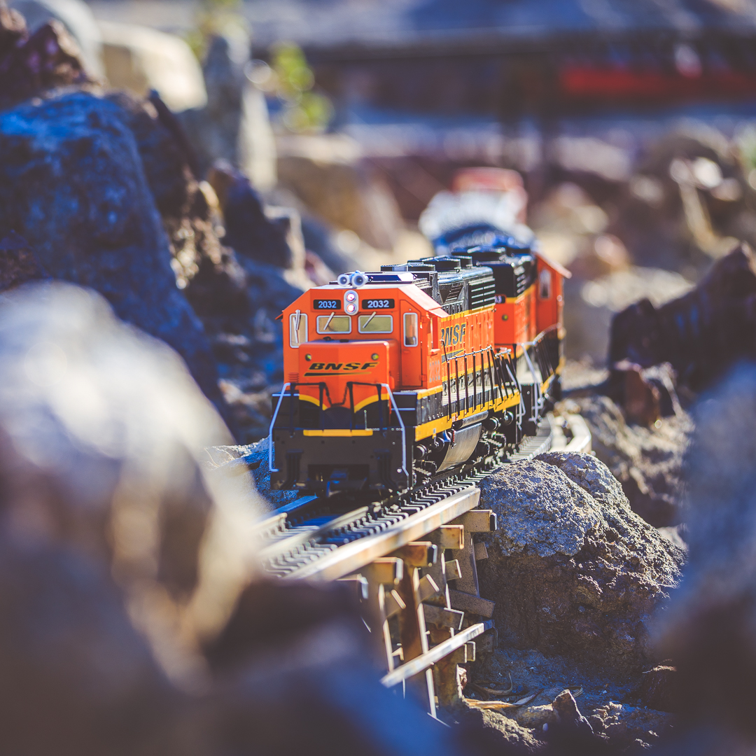 Chuggin’ along the BNSF Railroad