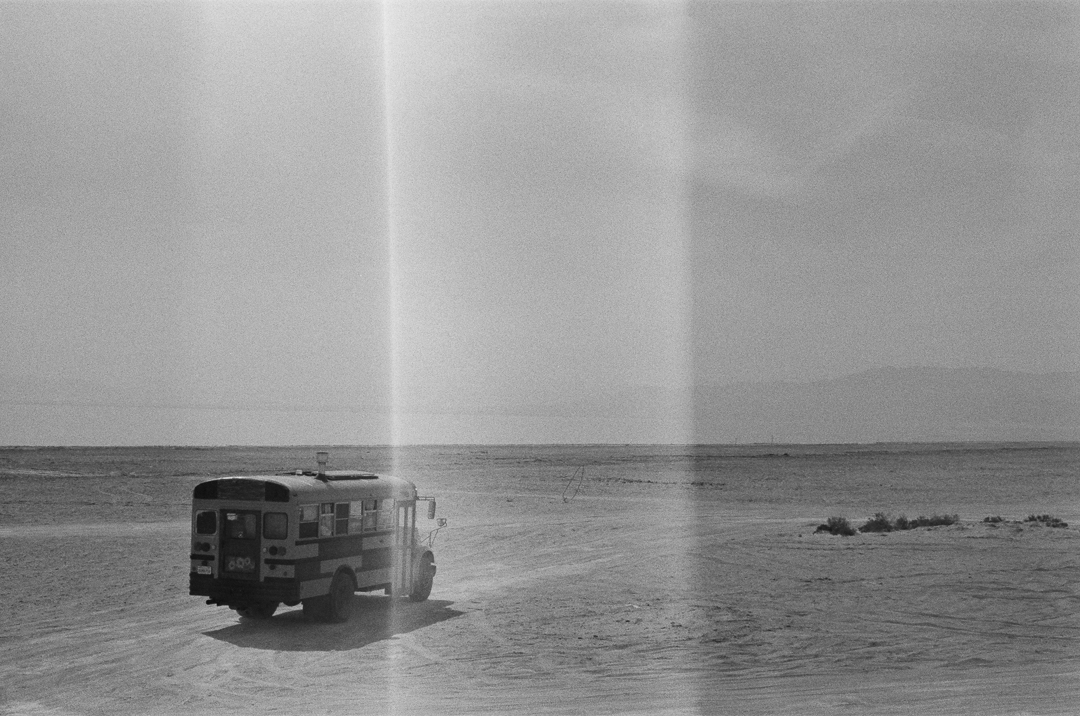 Bus on Bombay Beach
